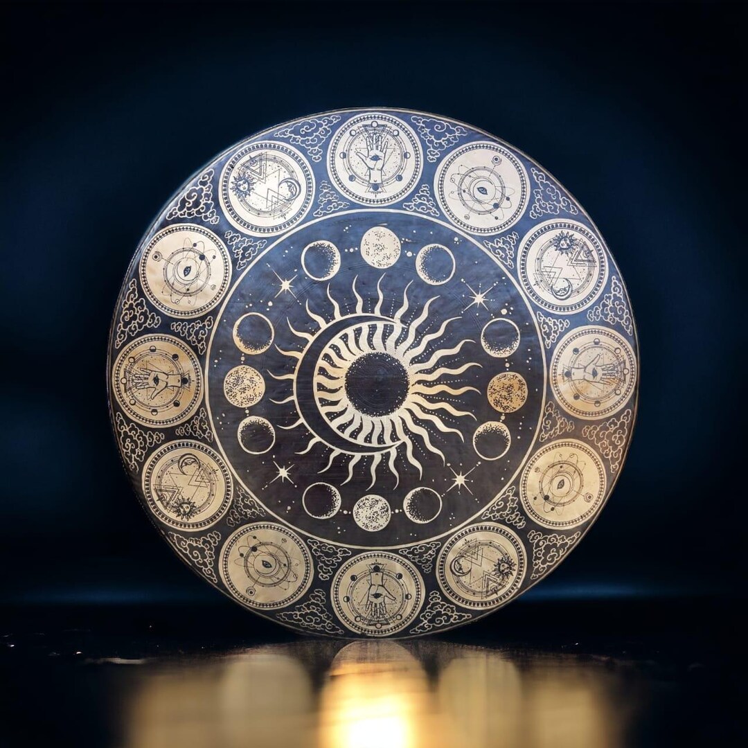 MANY DESIGNS - 100 Cm Diameter Tibetan Curve Gongs With Many Different ...