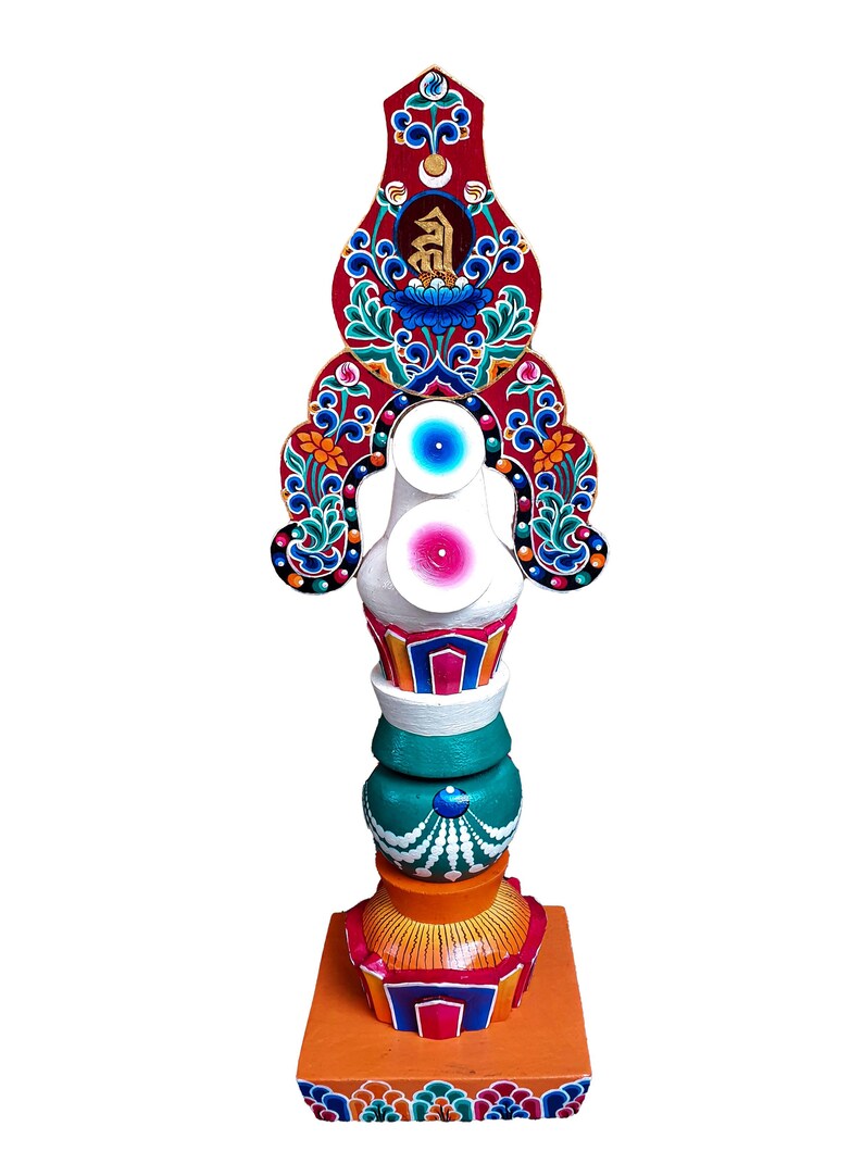 40 Cm Tibetan Wooden TORMA for Buddhist Rituals Offering - Etsy