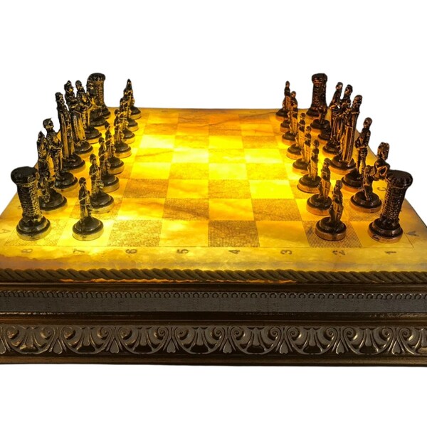 Medieval Chess Set - Etsy