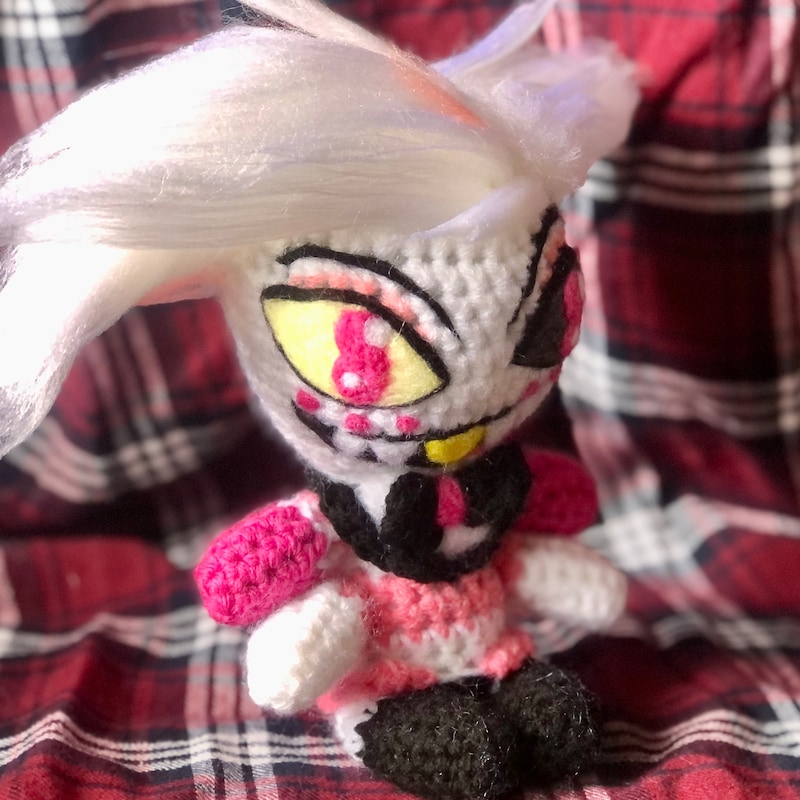 Hazbin Angel Dust Plush - Etsy