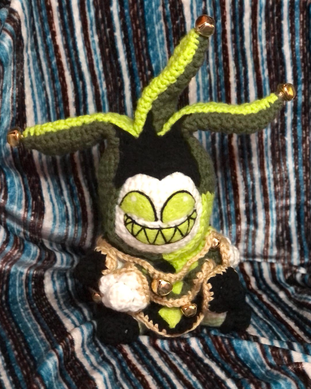 Crochet Mammon Inspired Amigurumi, Stuffed Helluva Boss Inspired Plush ...