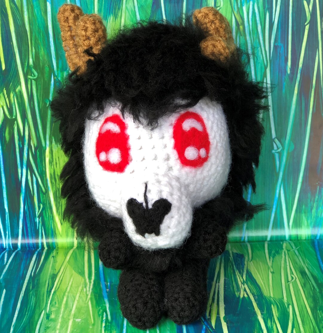 Crochet Wendigo Amigurumi, Stuffed Cryptid Plush Toy, Handmade Wendigo ...