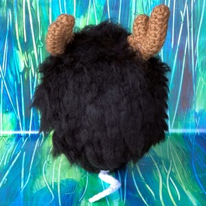 Crochet Wendigo Amigurumi, Stuffed Cryptid Plush Toy, Handmade Wendigo ...