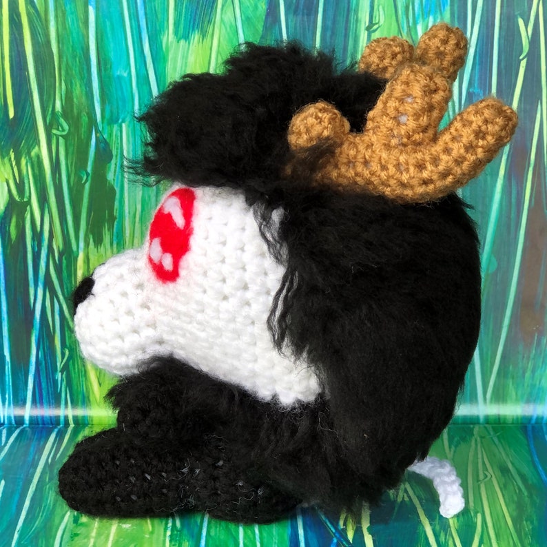 Crochet Wendigo Amigurumi Stuffed Cryptid Plush Toy Handmade - Etsy