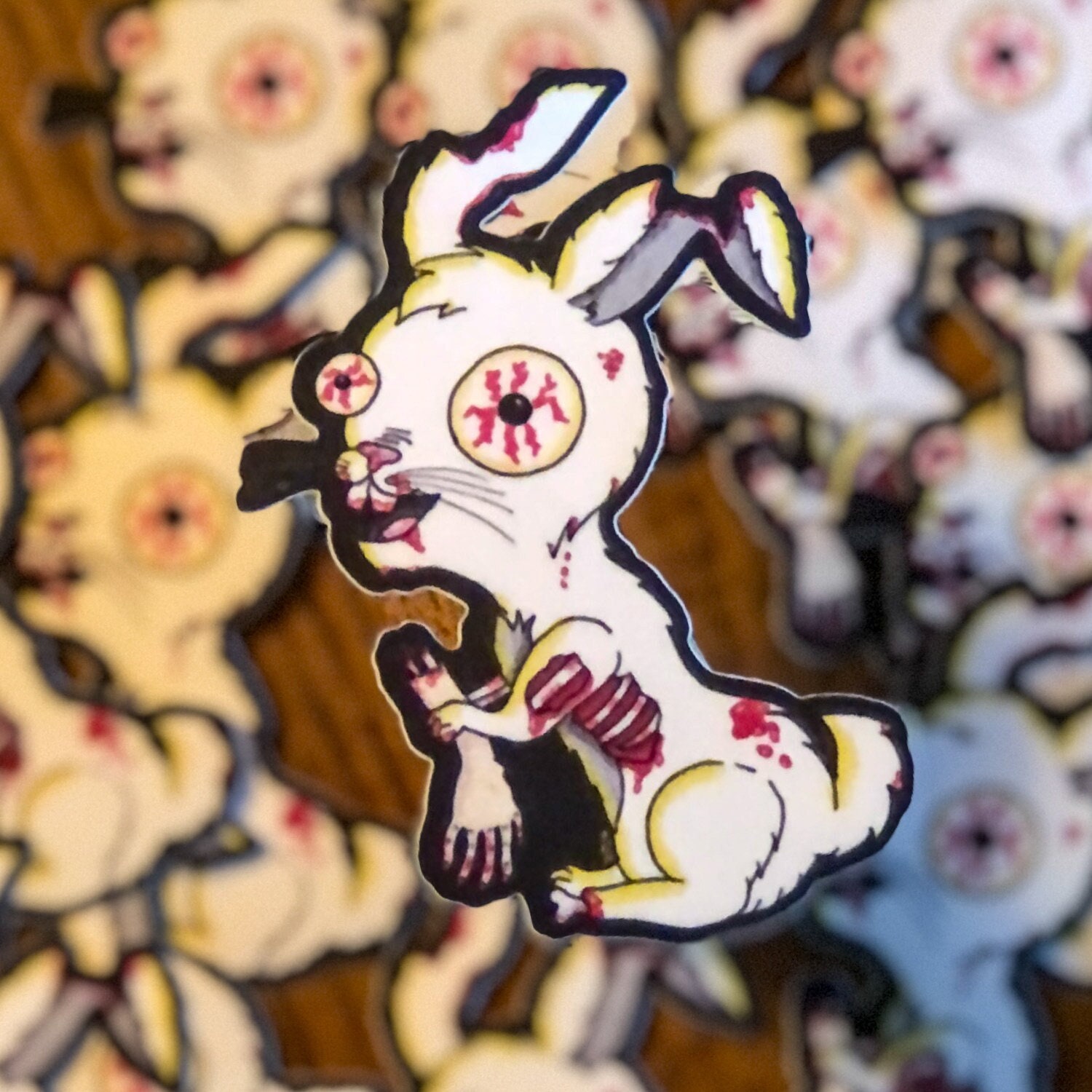 Zombie Bunny Tattoo