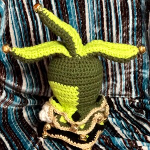 XL Crochet Mammon Inspired Amigurumi, Large Stuffed Helluva Boss ...