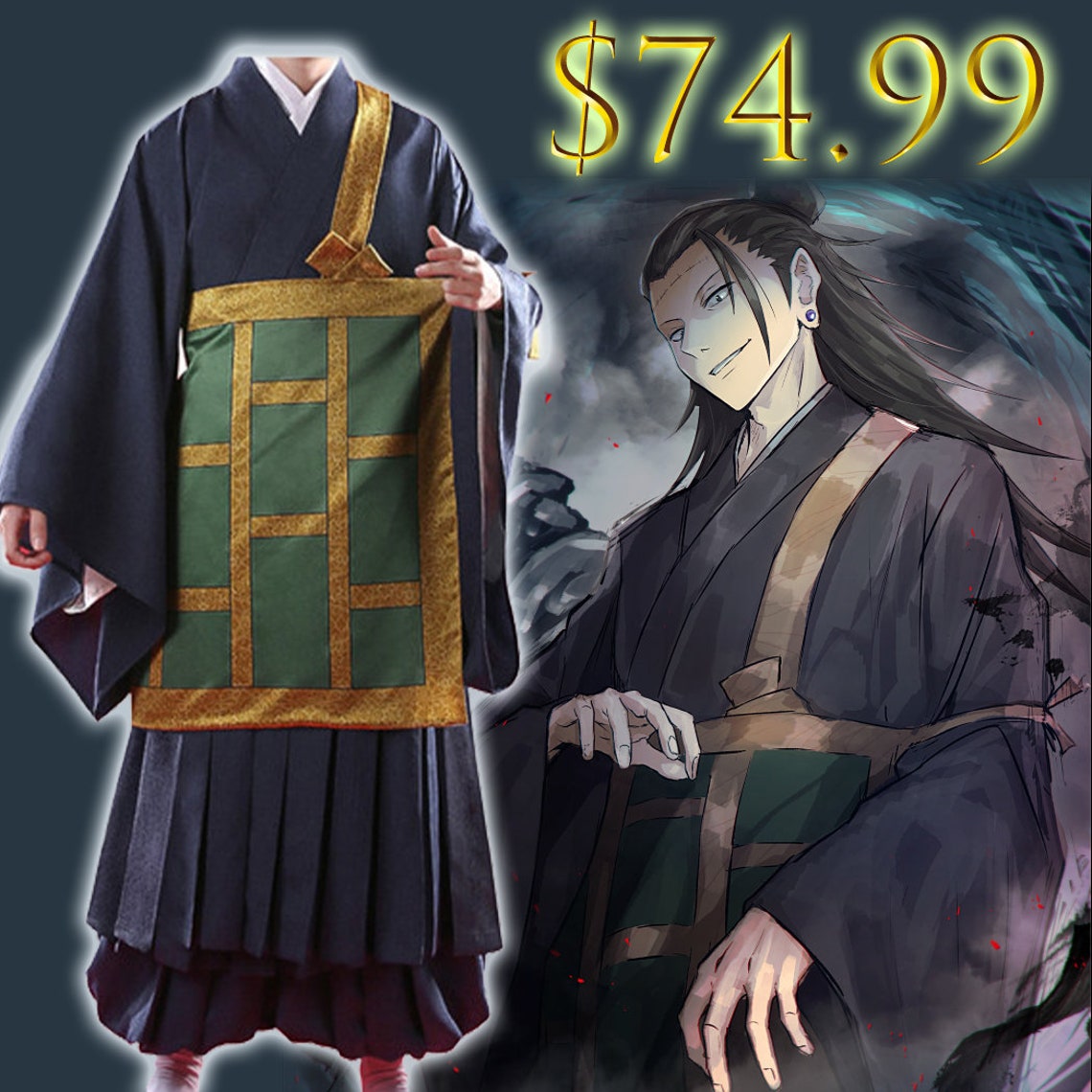 Jujutsu Kaisen Geto Outfits Anime Cosplay Costume | Etsy