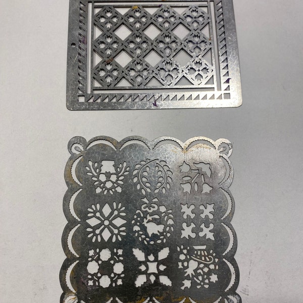 Metal Stencil Painting - Etsy