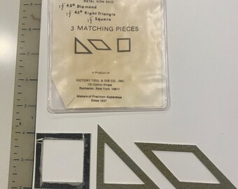 Ardco Precision Metal Non Skid Quilting Templates Pattern - Etsy