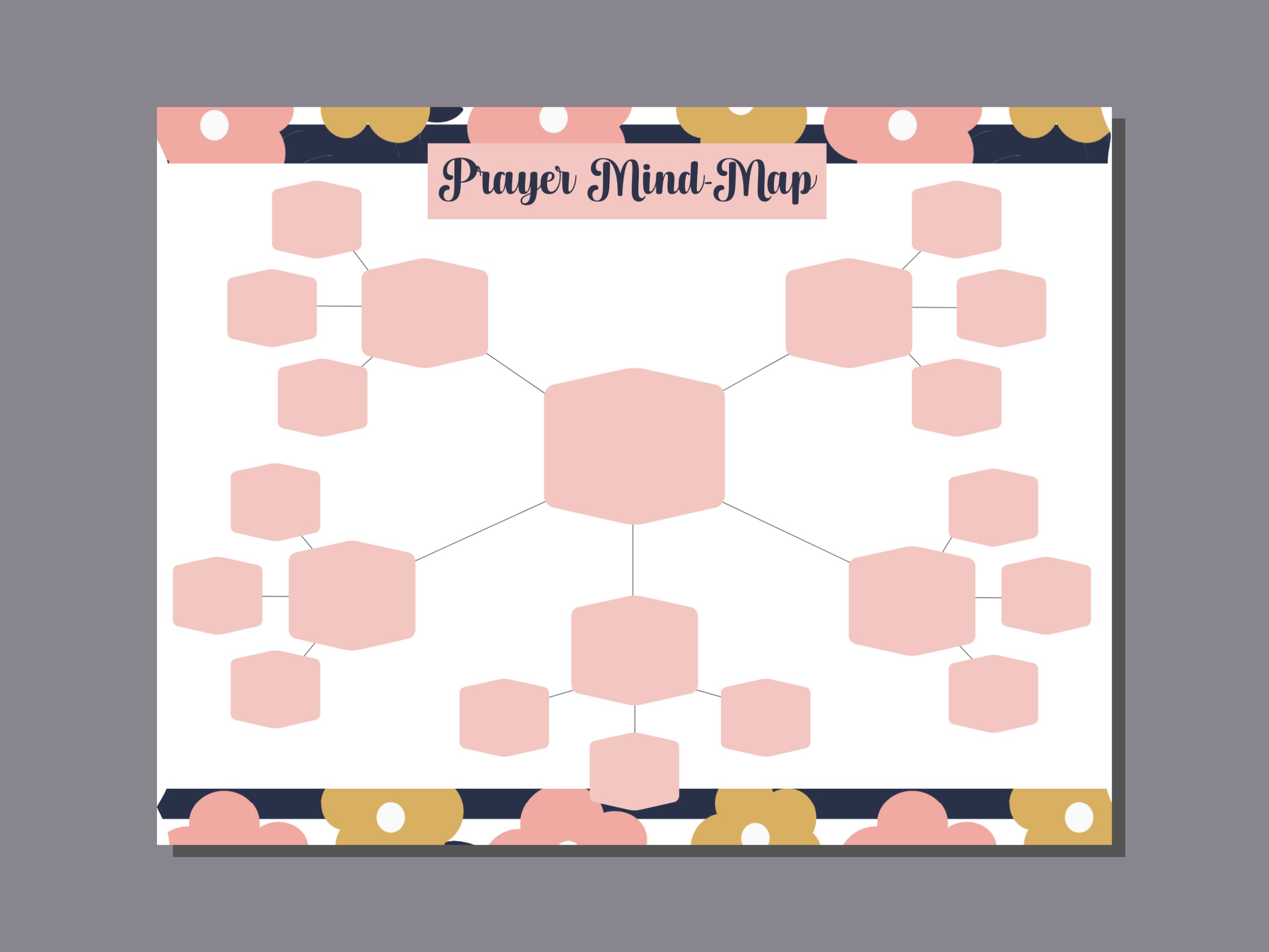 Prayer Journal Printable - PDF Instant Download - Standard Size Paper ...