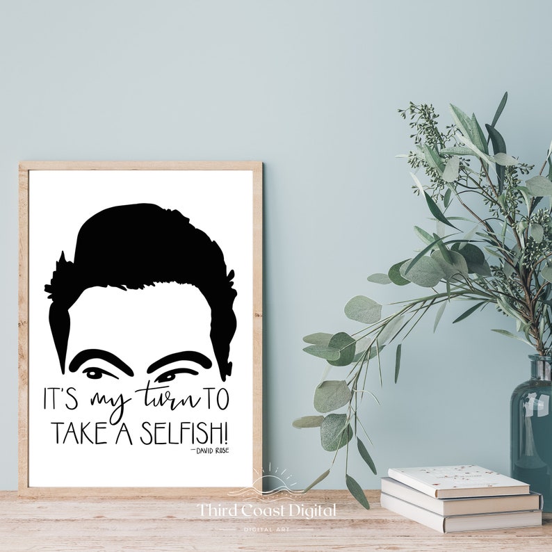Schitt's Creek / David Rose / Digital Print / Hand Lettered Art ...