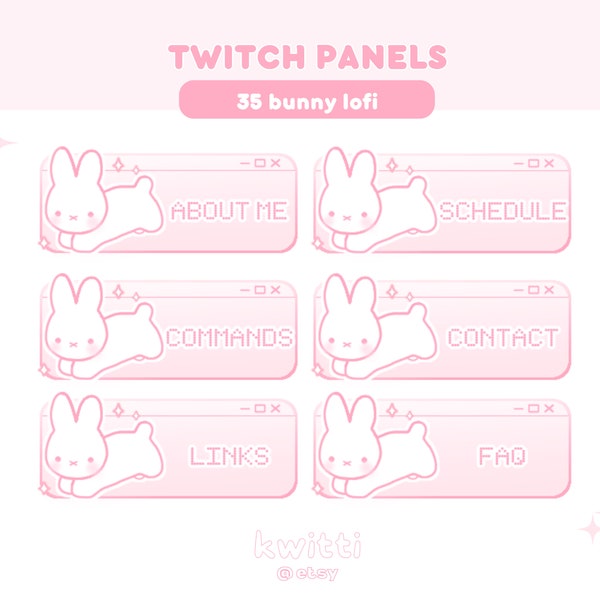 Kawaii Bunny Plush - Etsy