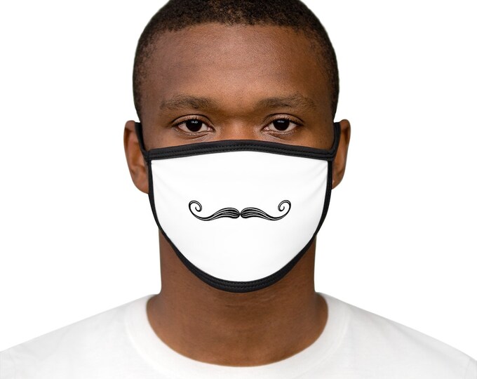 Mustache King Face Mask - Etsy