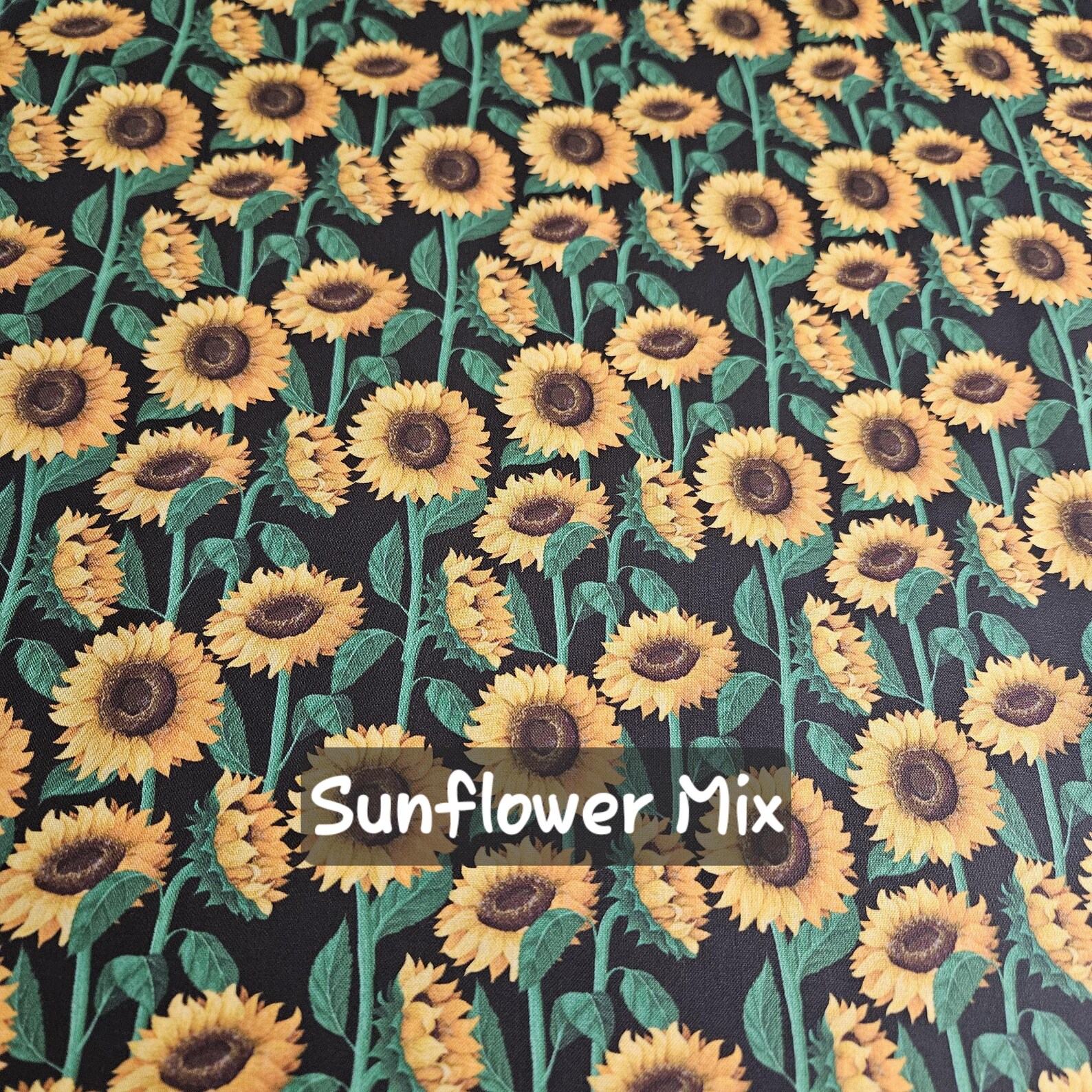 Sunflower Fabrics - Etsy
