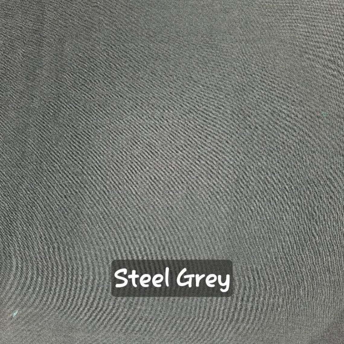 Grey Solid Fabrics - Etsy