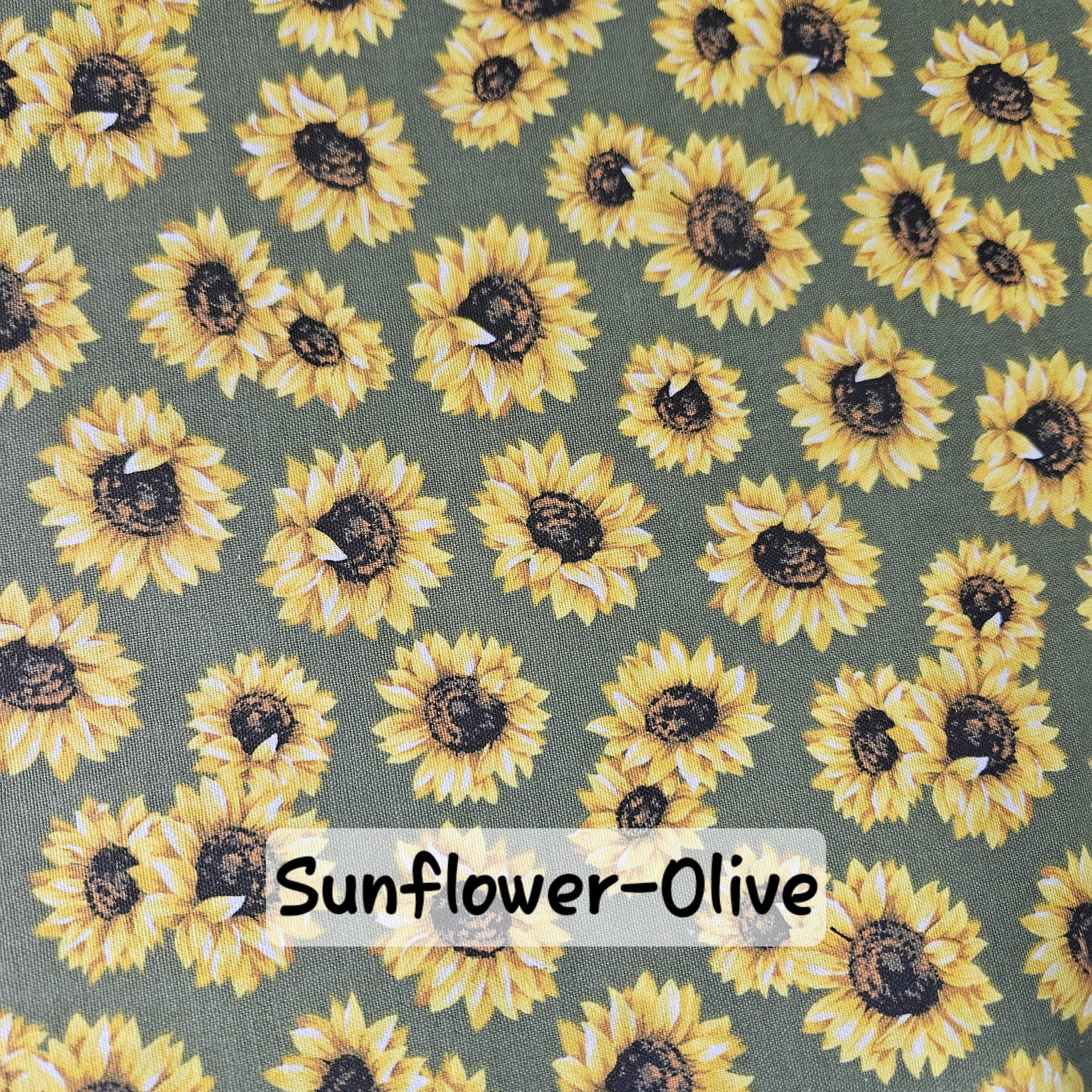 Sunflower Fabrics - Etsy