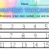 Number Tracing- Unicorn Number Writing Practice 1-30- Instant Download ...