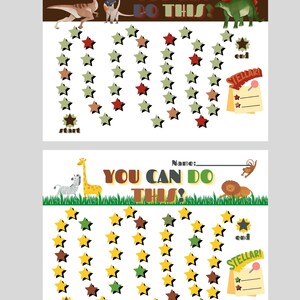Incentive Chart- Digital Download- 10 Themed Printable Rewards Chart ...