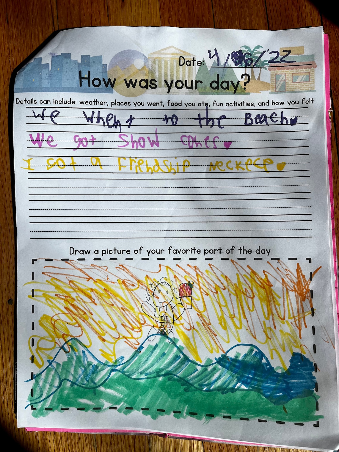 Elementary Travel Journal- Printable Instant Download- Vacation ...