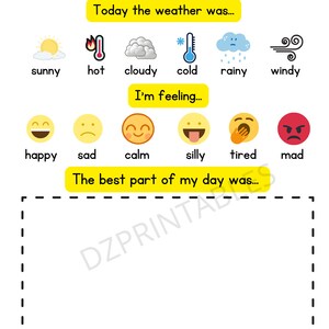 Travel Journal for Toddlers and Pre-k- Printable Instant Download ...