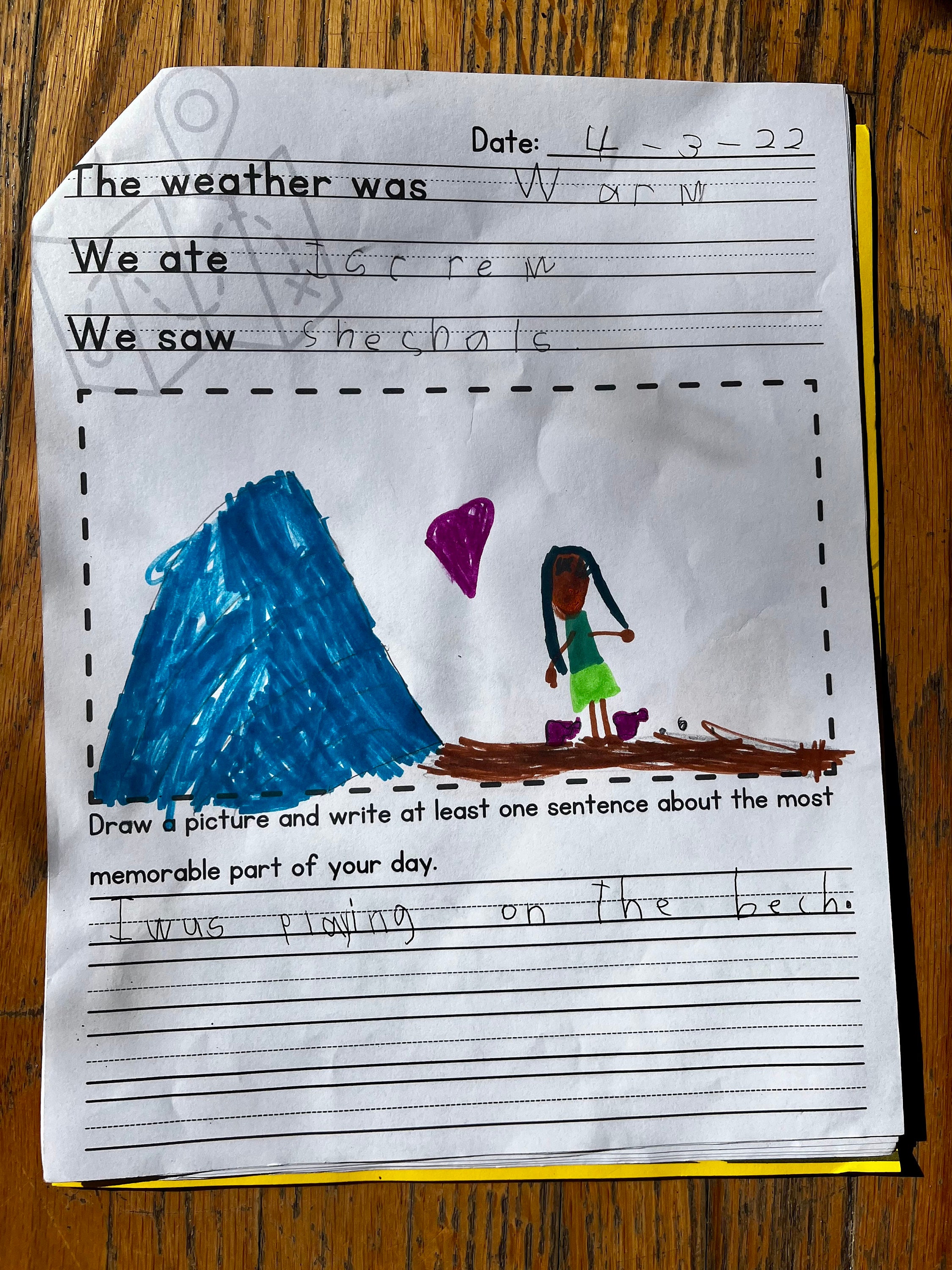 Little Kid Travel Journal- Printable Instant Download- Vacation ...