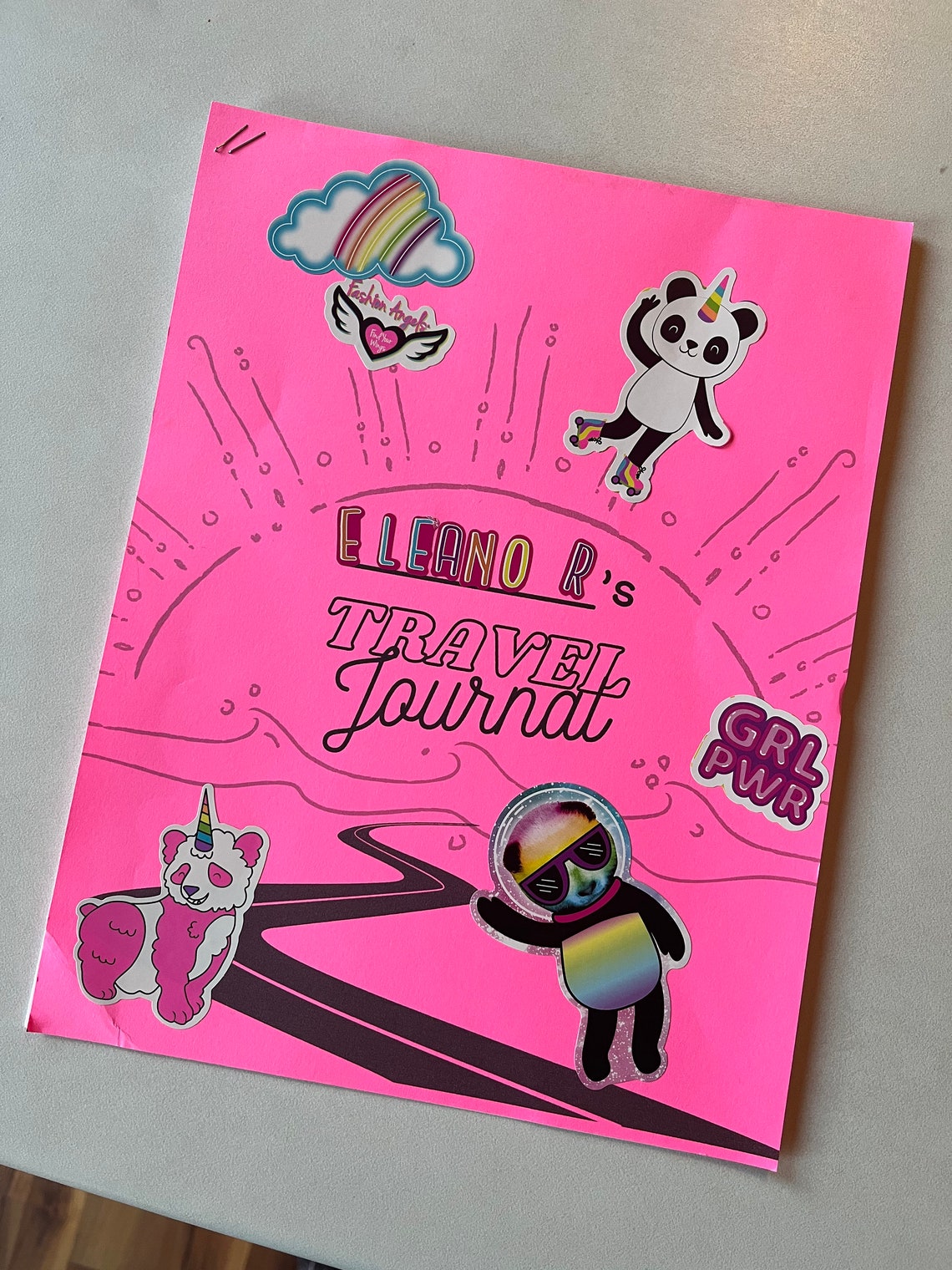 Little Kid Travel Journal- Printable Instant Download- Vacation ...