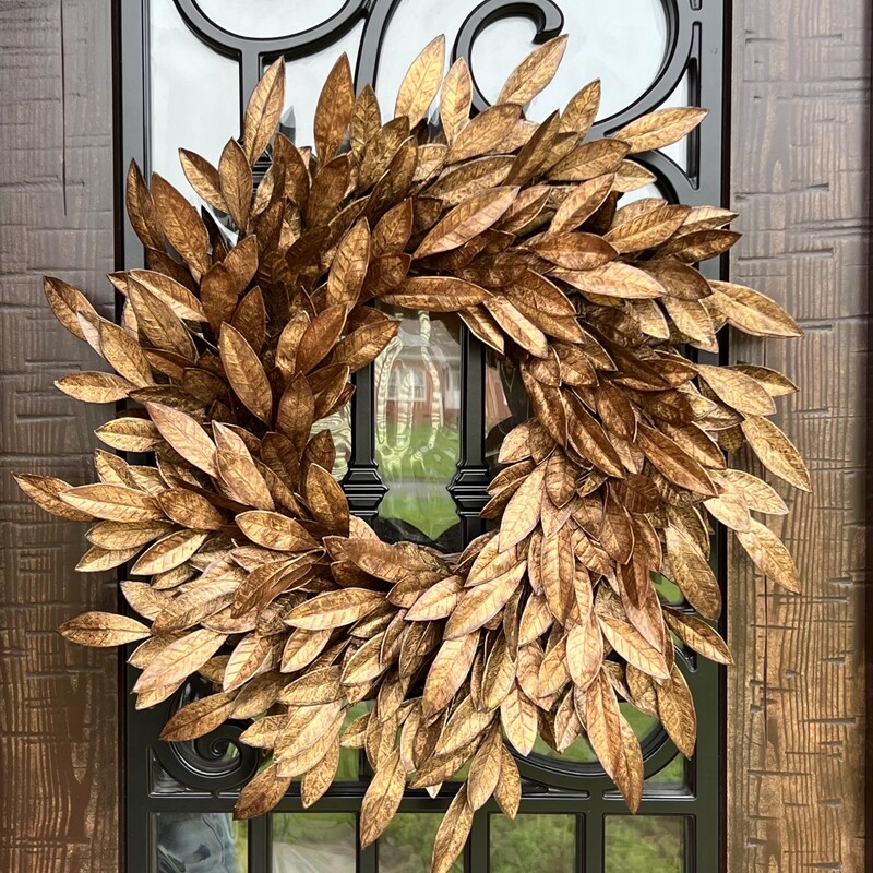 Gold Laurel Wreath - Etsy