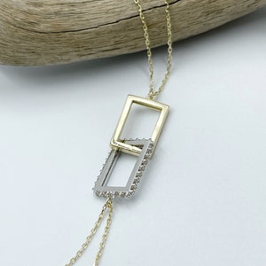 14k Gold Bangle 14K Rectangle Gold Bracelet Handmade - Etsy