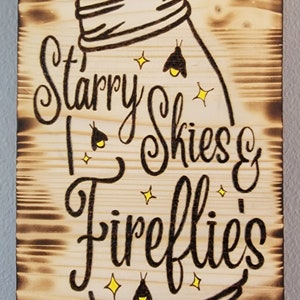 Starry Skies & Fireflies - Etsy