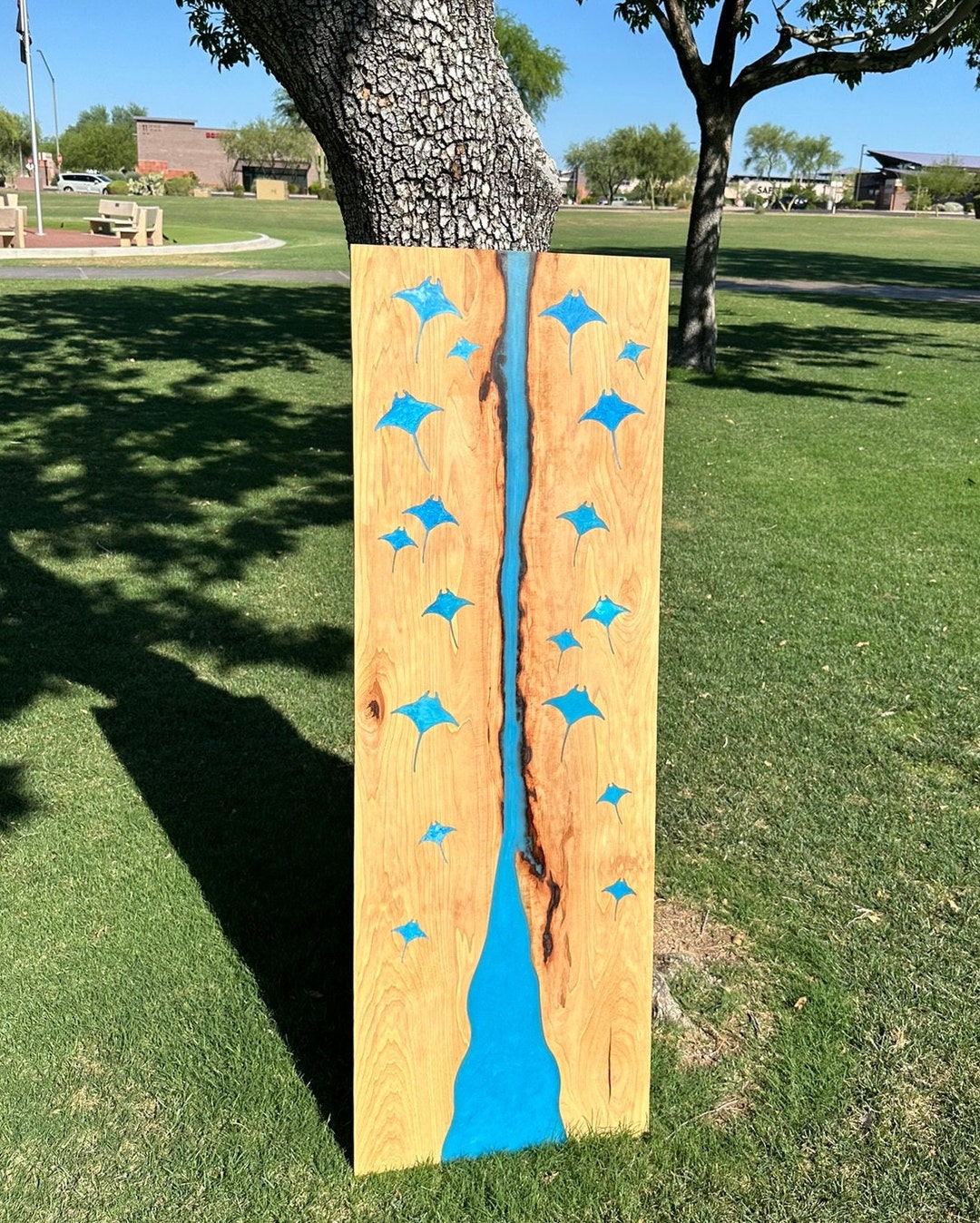 Stingray Mural - Etsy