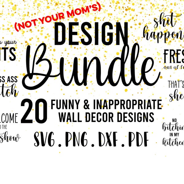 Inappropriate Svg - Etsy