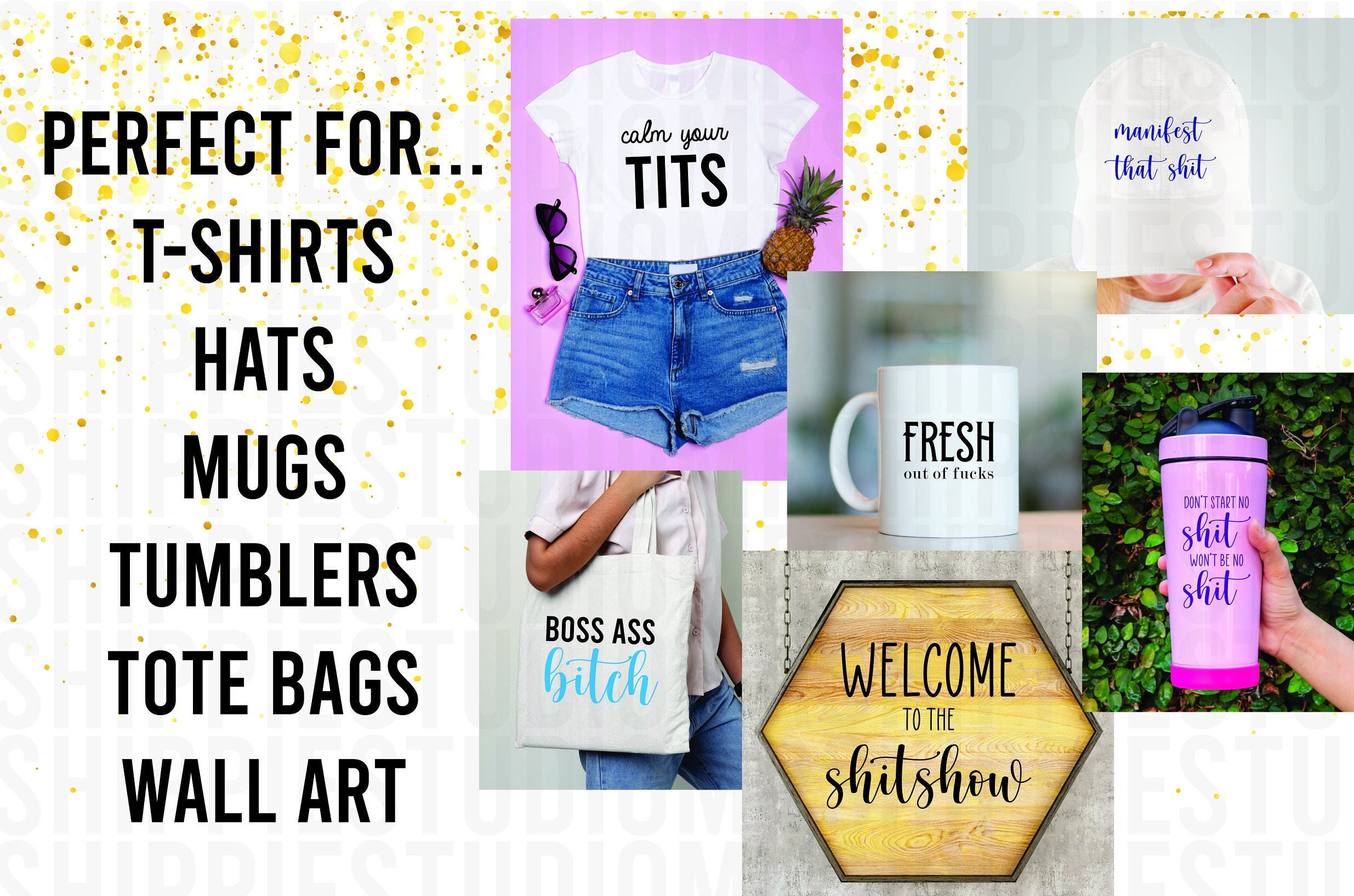 Funny & Inappropriate SVG Bundle Cute Wall Decor Farmhouse - Etsy