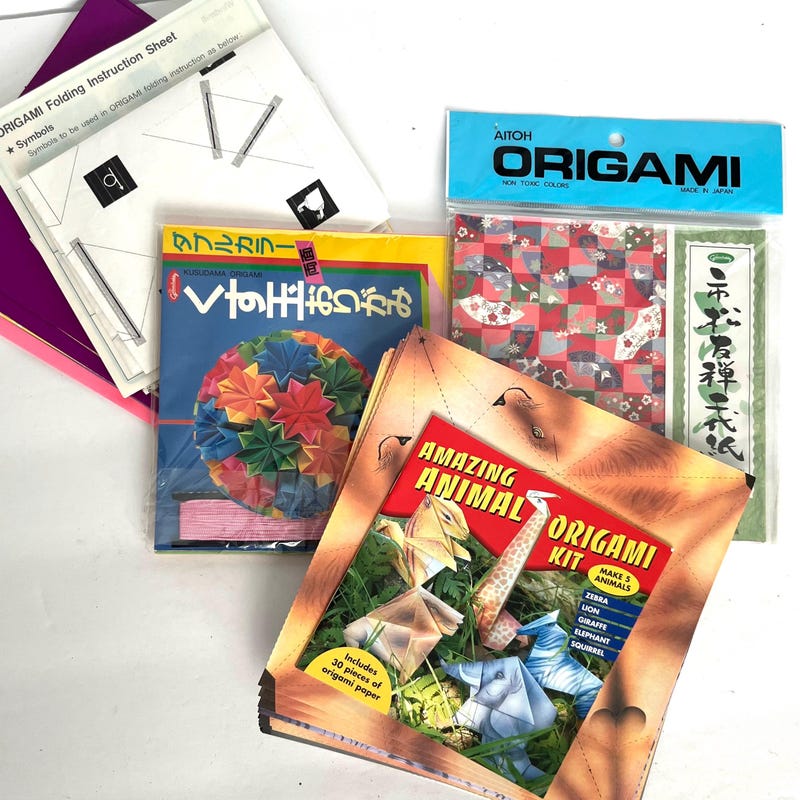 Origami Paper Magic Kit - Etsy
