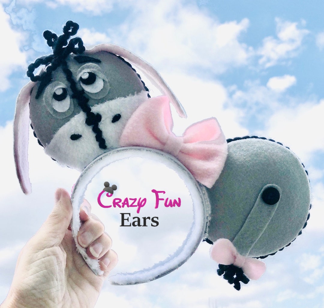 EEYORE THANKS for NOTICING Me Disney Character Mouse Headband Ears Pooh ...