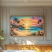 Tropical Sunset TV Frame Art Beach Smart TV Artwork Digital Download ...