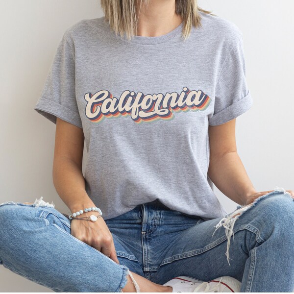 California T Shirt - Etsy