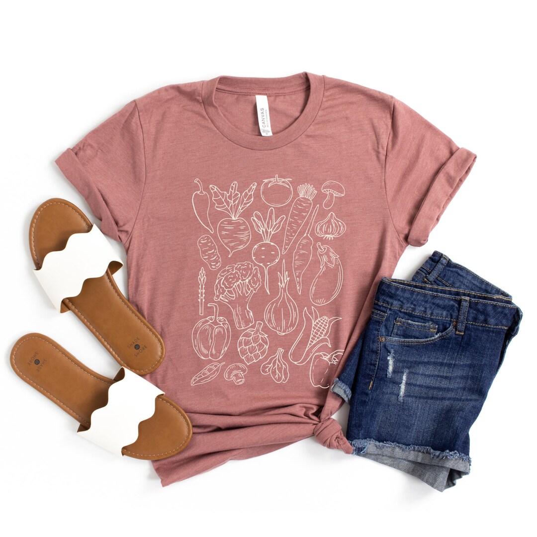 Vegetables Shirt, Gardening Shirt, Gift for Gardener, Nutritionist ...