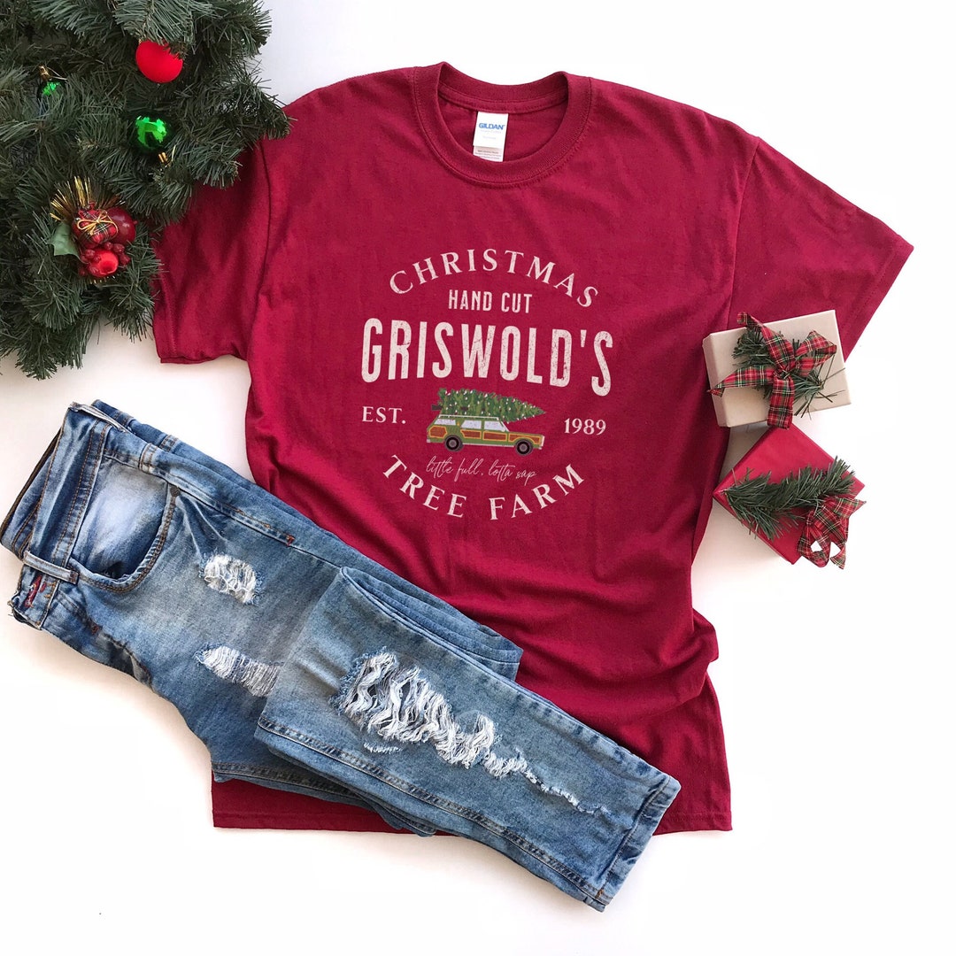 Griswold Christmas Tree Farm Shirt, Holiday Apparel, Christmas Tee ...
