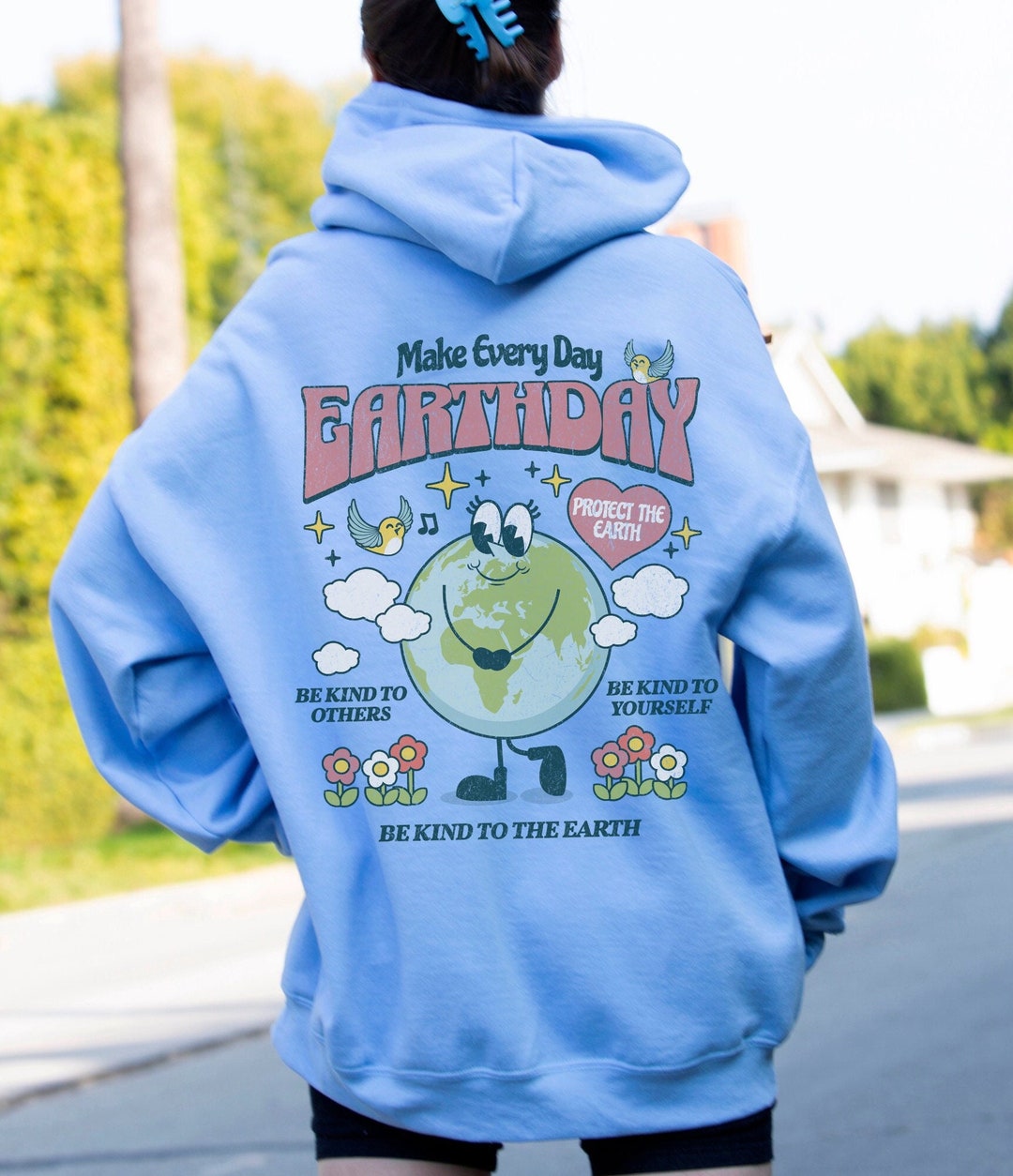 Earth Day Hoodie, Protect the Earth Hoodie, Aesthetic Hoodie, Trendy ...