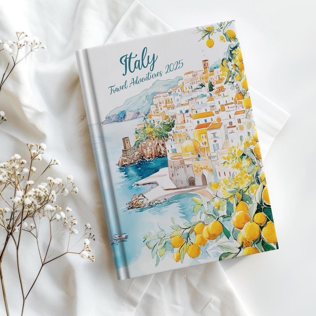 Italy Travel Adventures 2026 Journal, Vacation Log Book, Italy Travel ...