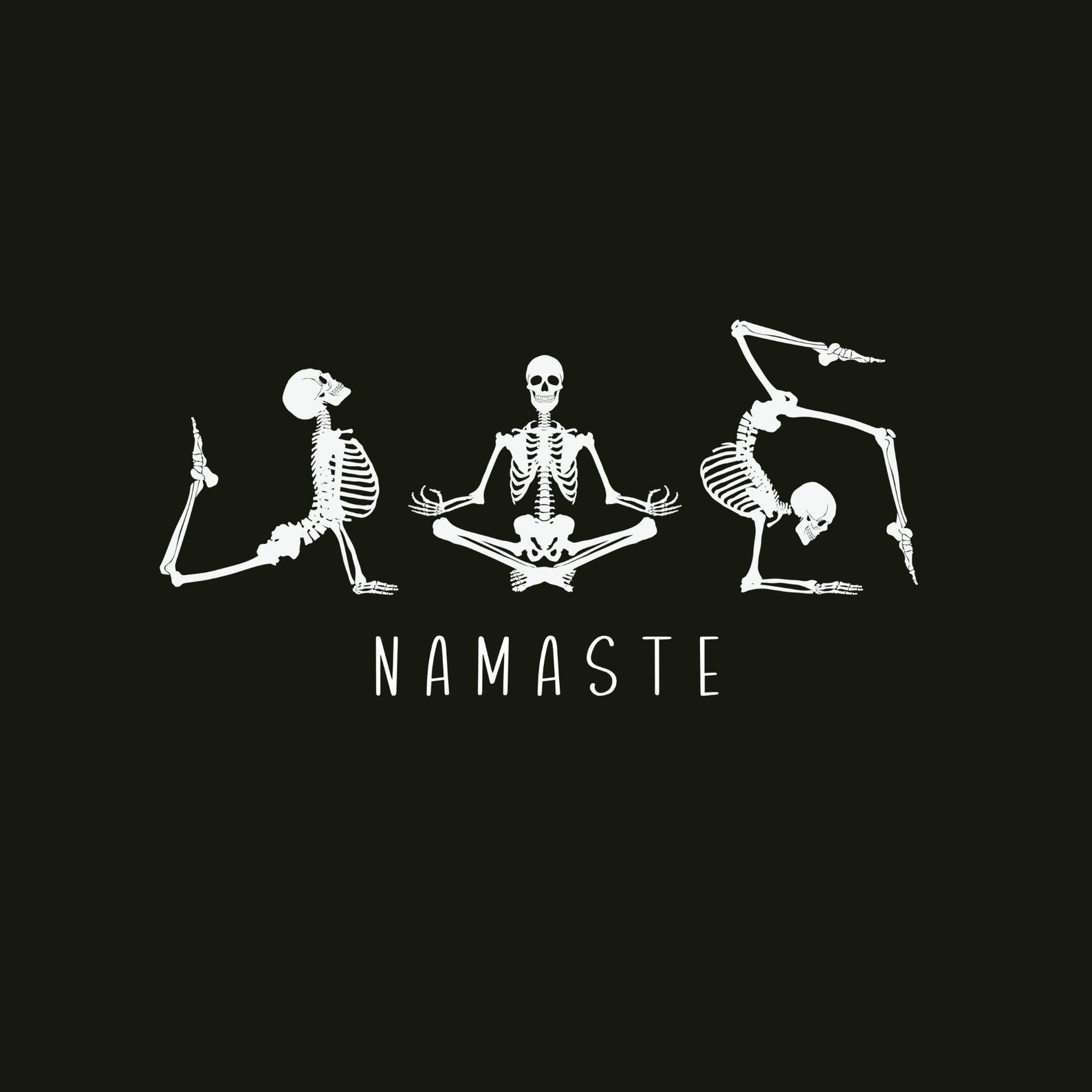 Halloween Yoga SVG Funny Halloween SVG Skeleton Yoga SVG - Etsy