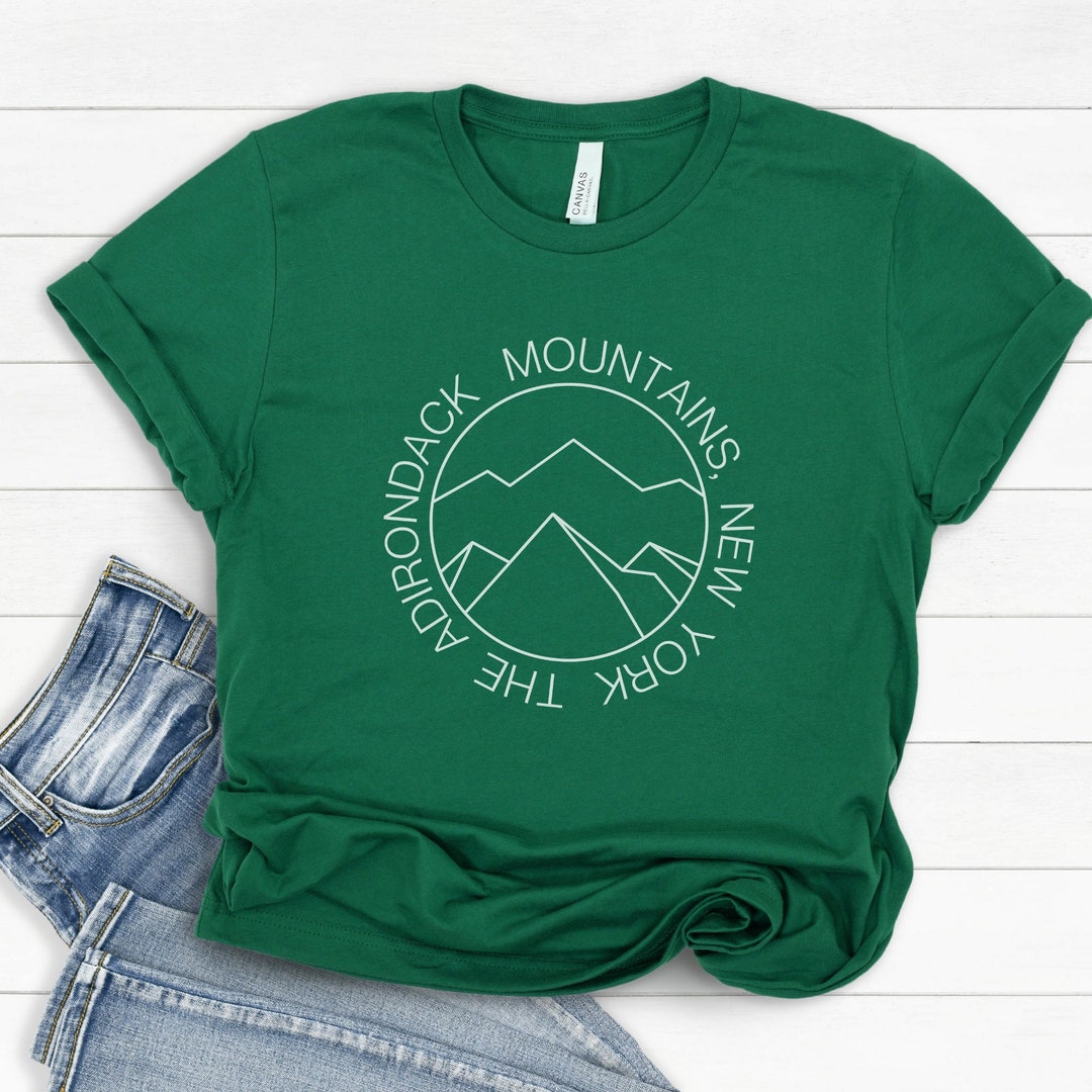 Adirondack Mountains Tee - Adirondack New York T-shirt - Adirondack ...