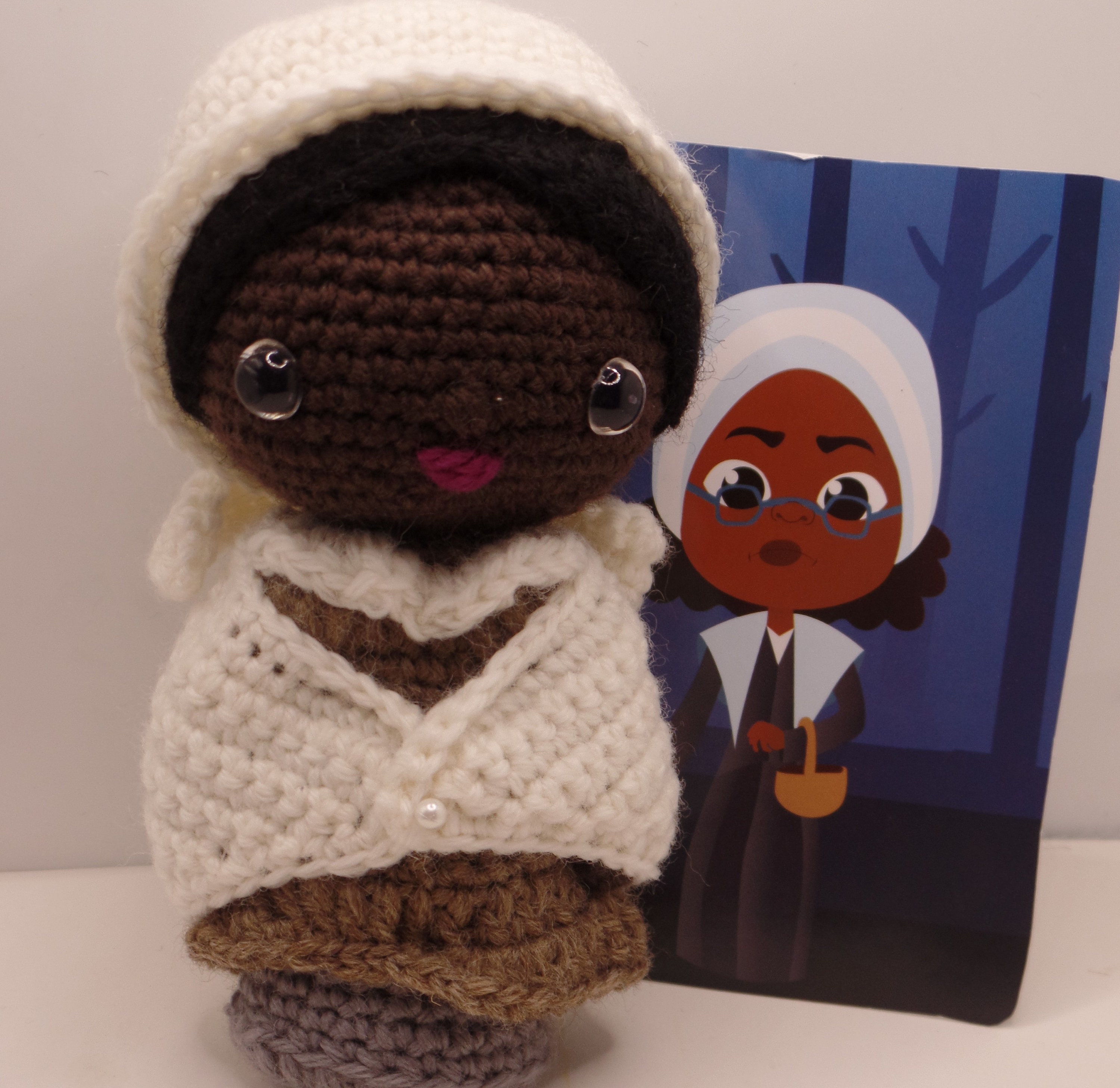 Harriet Tubman Mini Crocheted Doll - Etsy