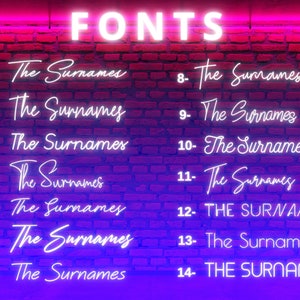 Custom Handwritten Neon Sign, Turn Your Handwriting Into Words of Light ...