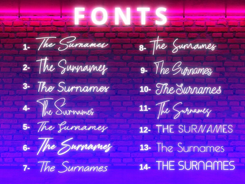 Custom Handwritten Neon Sign Turn Your Handwriting Into Words - Etsy