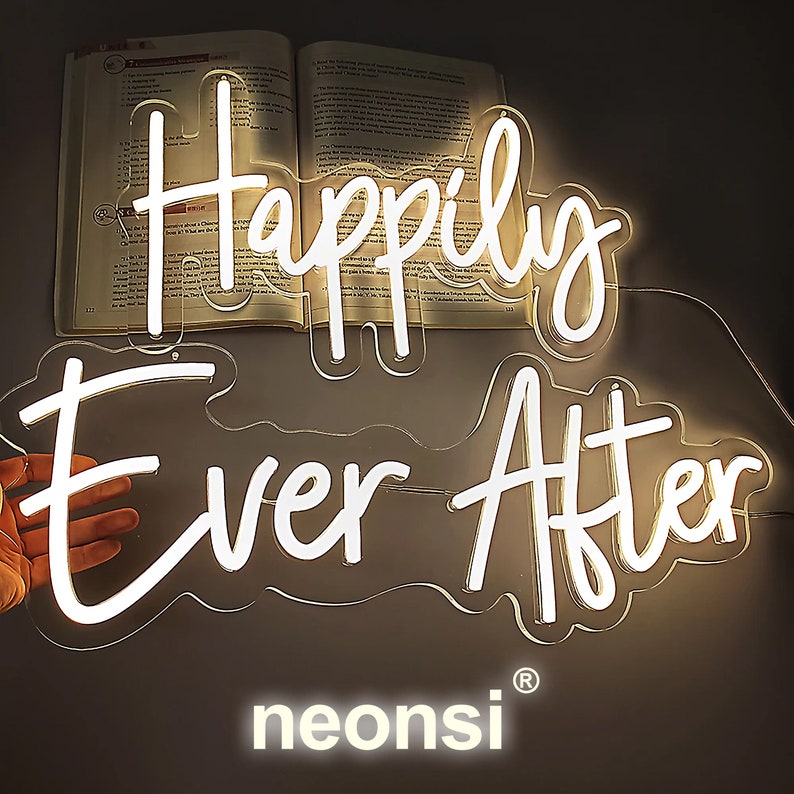 Wedding Neon Sign knot Tied in LED Neon Light - Etsy