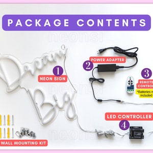 Custom Handwritten Neon Sign, Turn Your Handwriting Into Words of Light ...