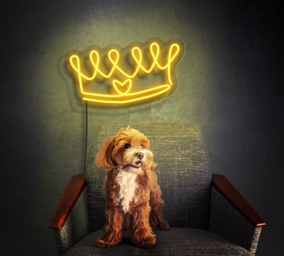 Neon Sign Royal Crown King Queen Custom LED Neon Wall Art - Etsy