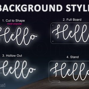 Custom Handwritten Neon Sign, Turn Your Handwriting Into Words of Light ...