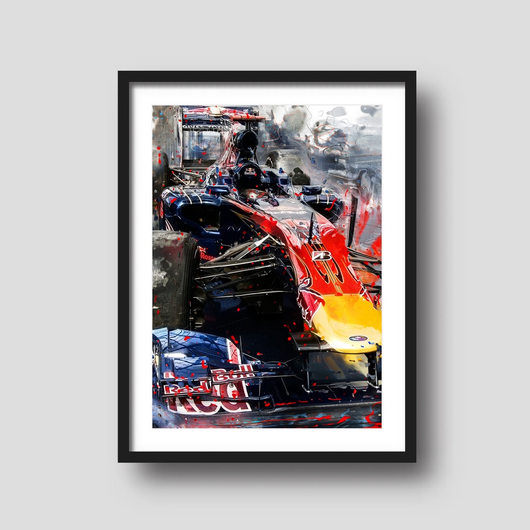 Formula One F1 Boys Room Dorm Poster Wall Art Print Instant Digital ...